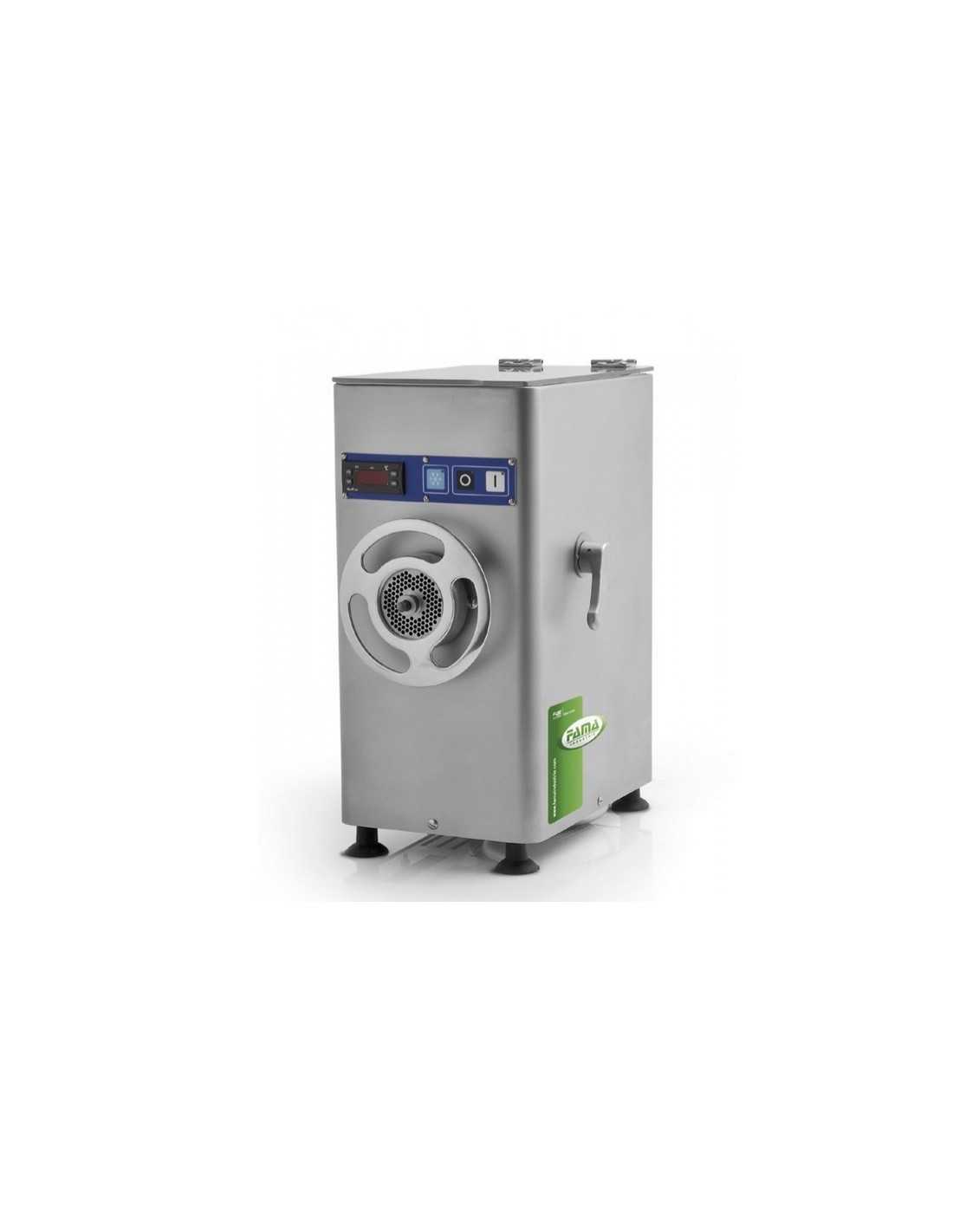 Refrigerated meat mincer