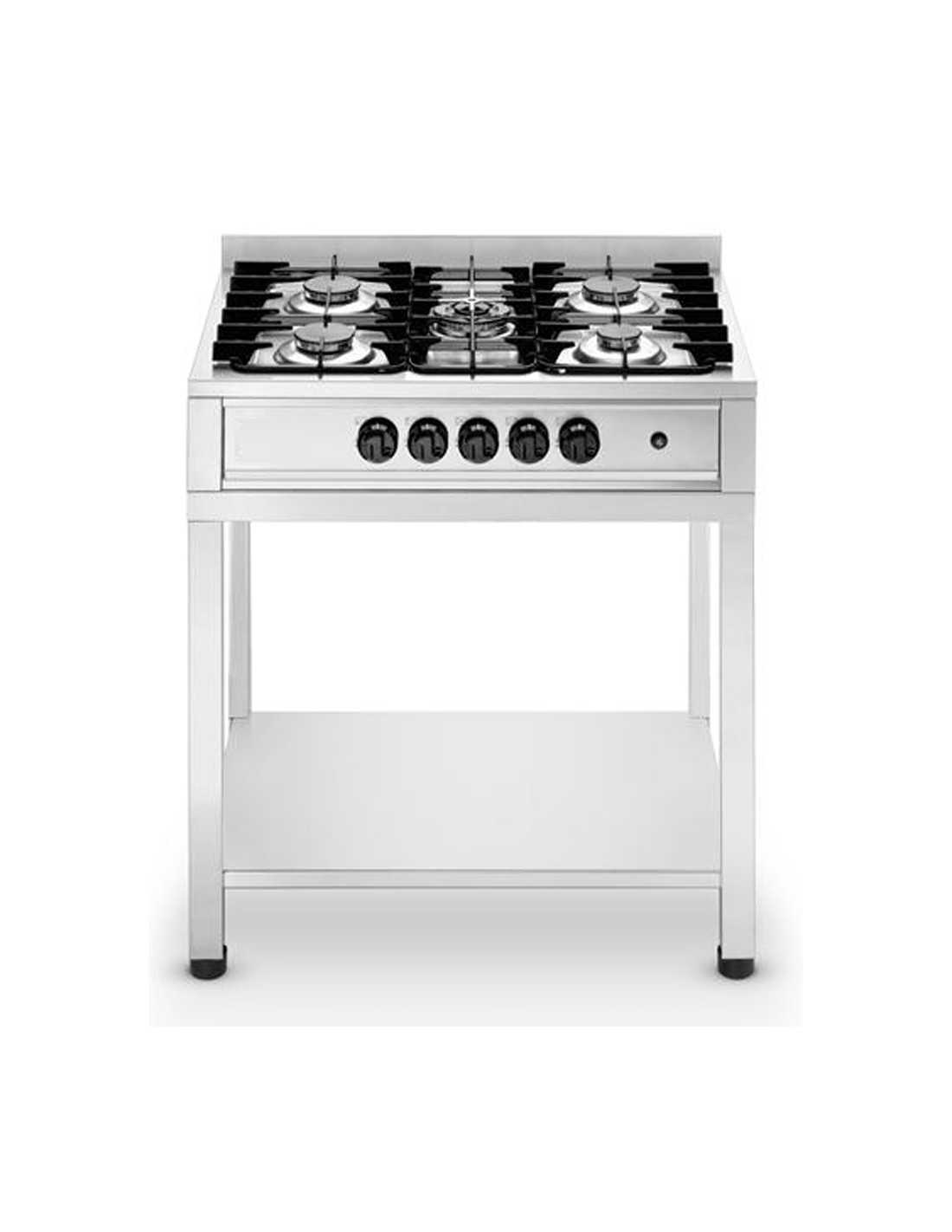 Fornellone a Gas con Struttura | Ristorazione-Refrigerazione